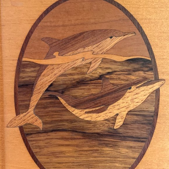 Hudson River Inlay | Accents | Dolphins Wood Marquetry Hudson River ...
